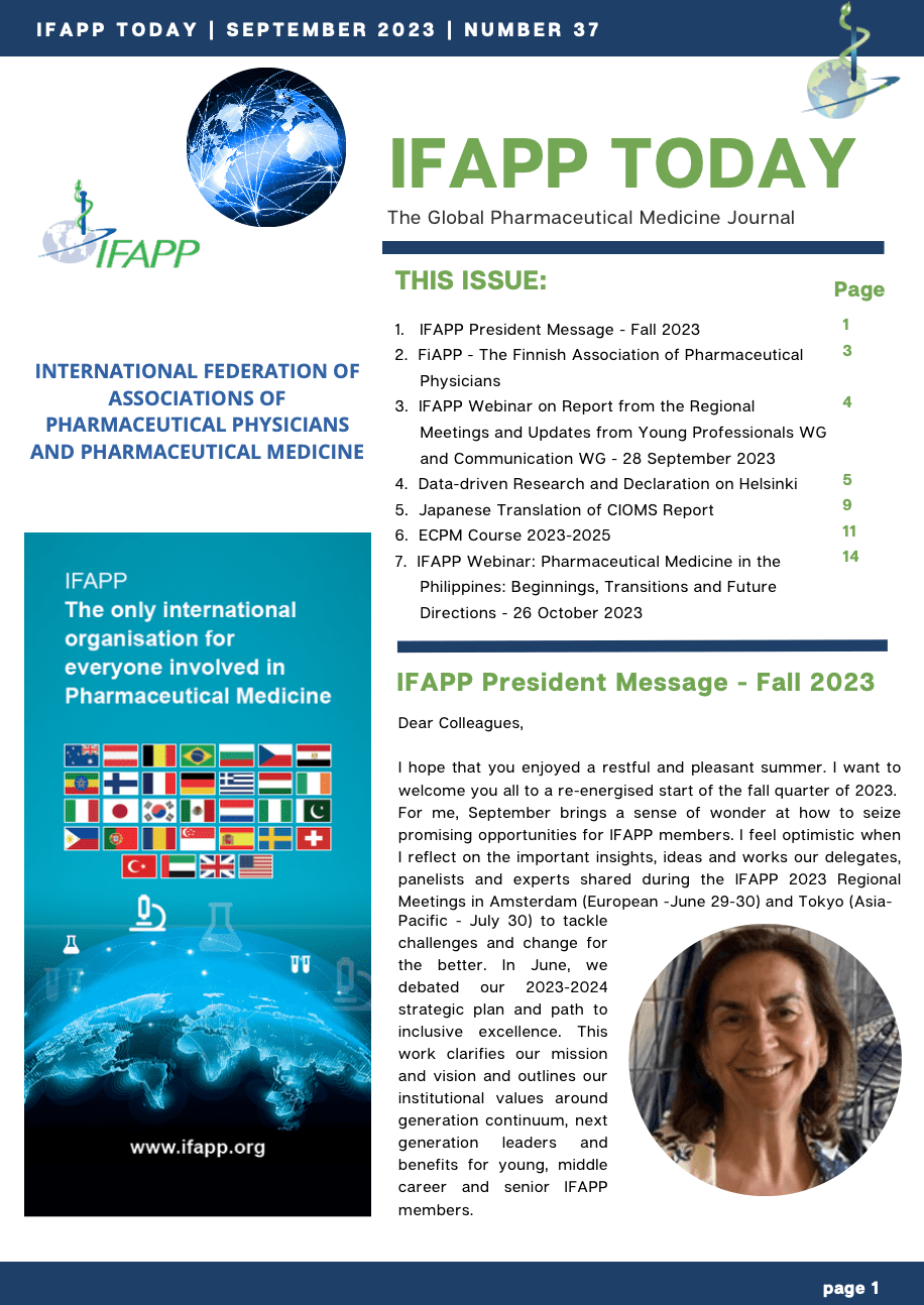 IFAPP TODAY as of September 2023 - MEAPP